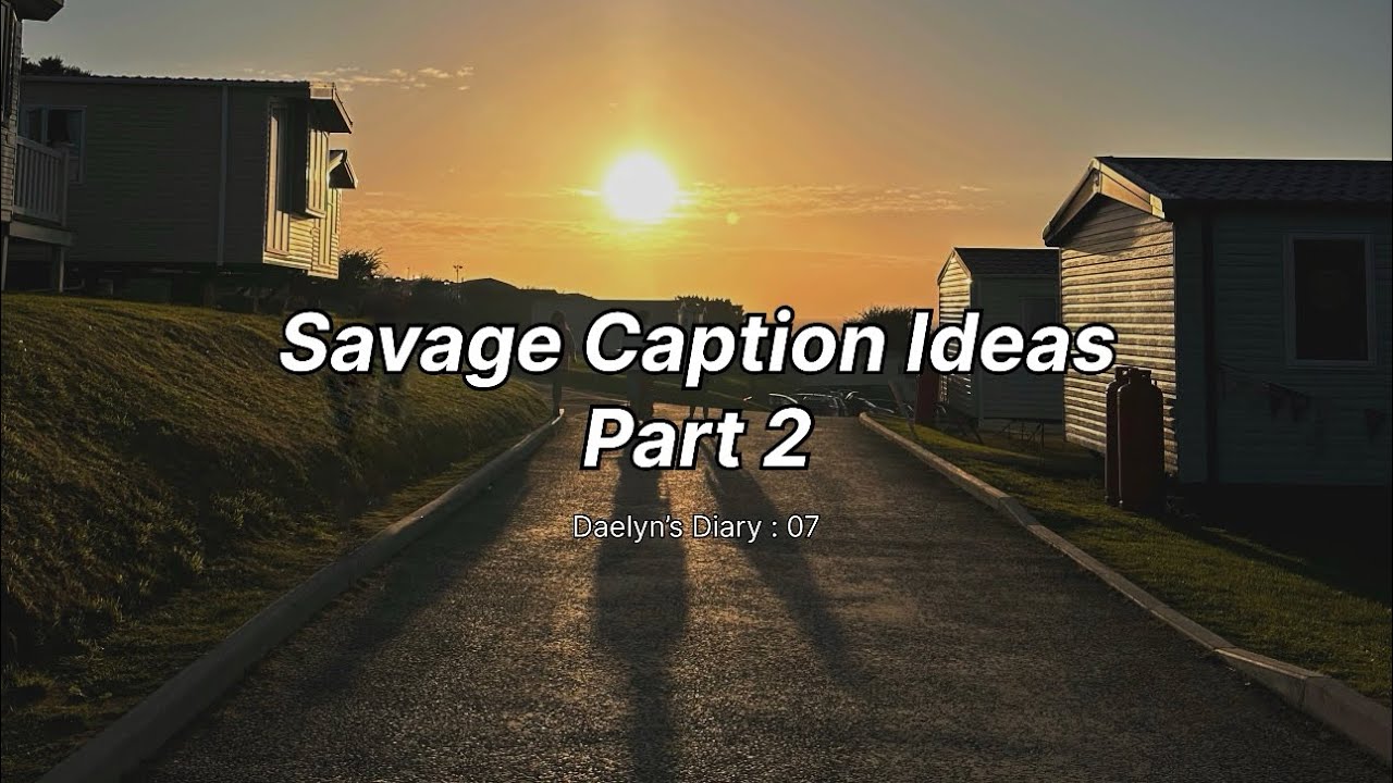 Savage Caption Ideas Part 2 - YouTube