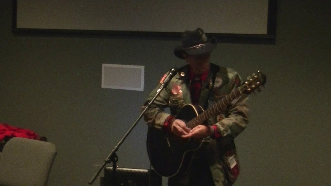 DRAPED IN RED WHITE AND BLUE written and sung by Elvis Carden - YouTube