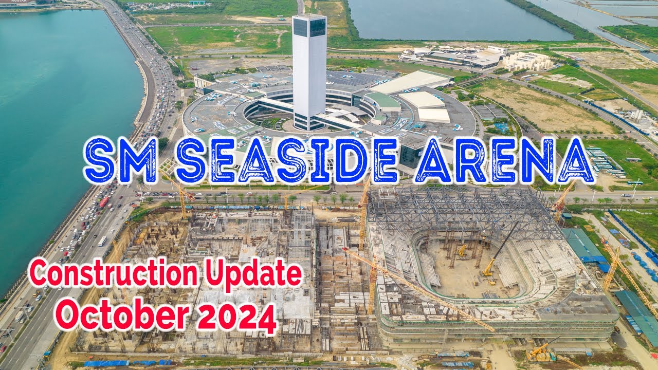 CLOSER LOOK‼️Cebu's Largest Indoor Arena - SM SEASIDE ARENA ...