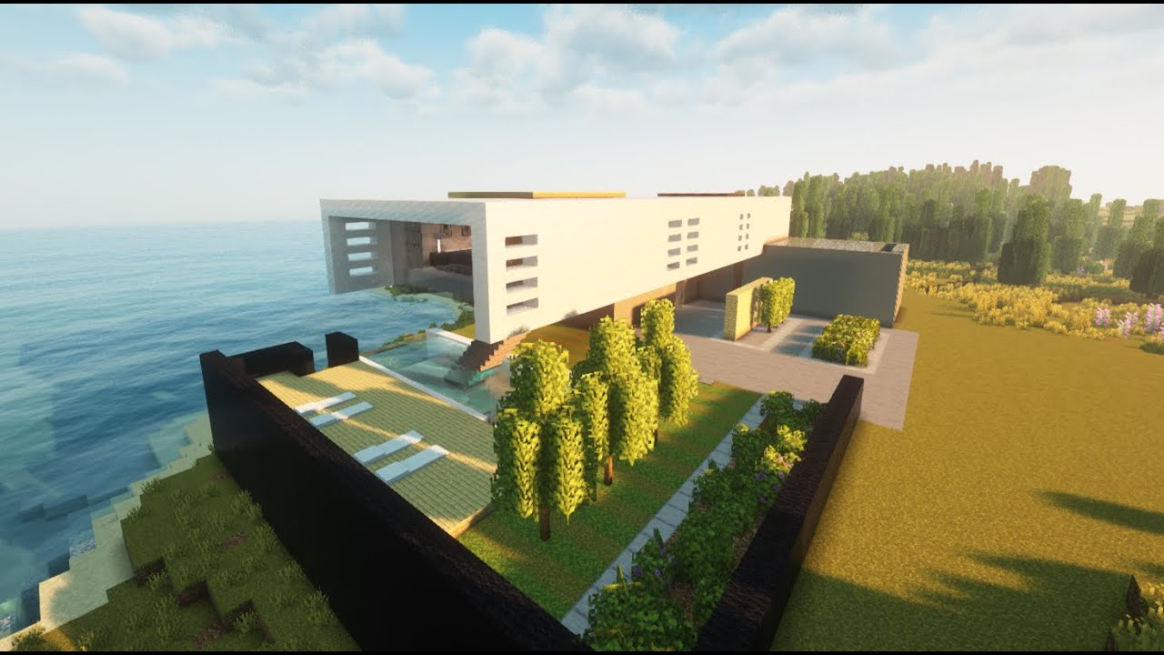 Minecraft Tutorial | Modern House #1 - YouTube