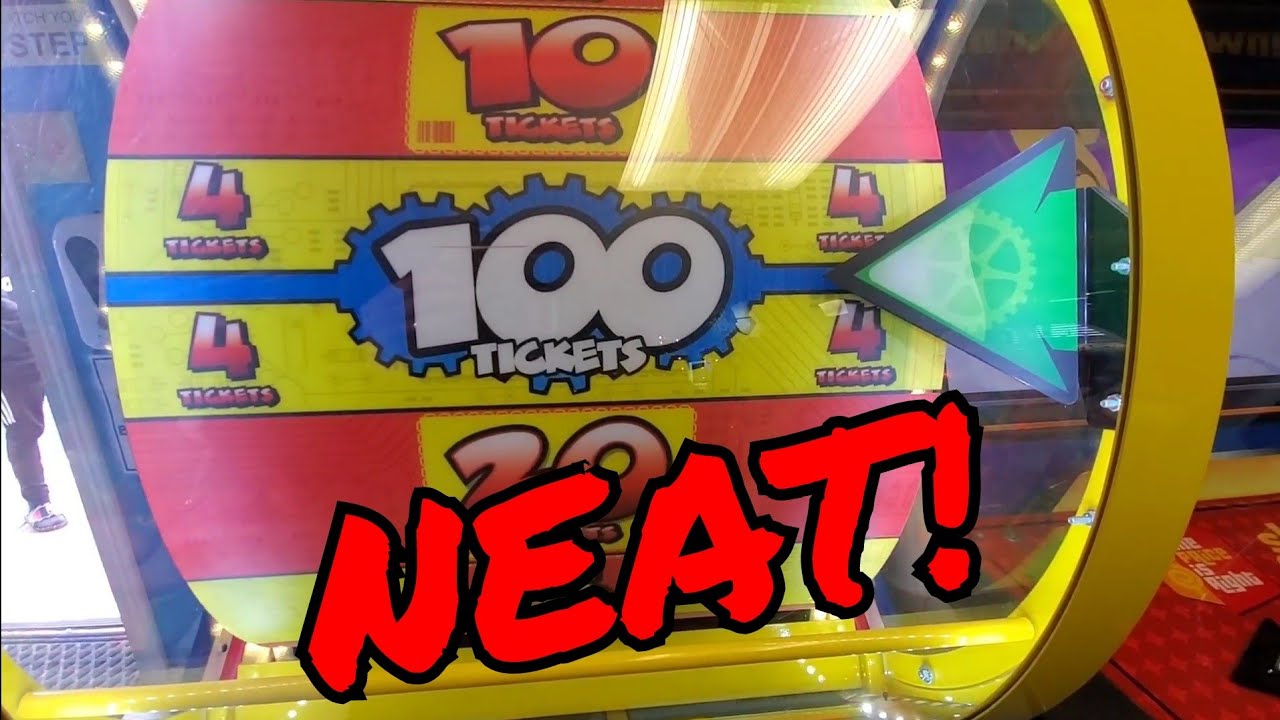 NEAT Old School Ticket Arcade. Zig-E's - YouTube