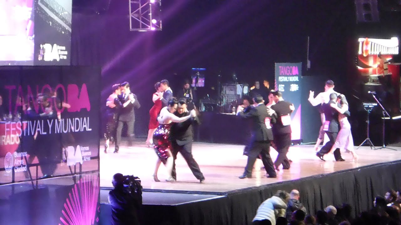 Ronda 2 of the Tango de Pista Final at the 17th Tango World ...