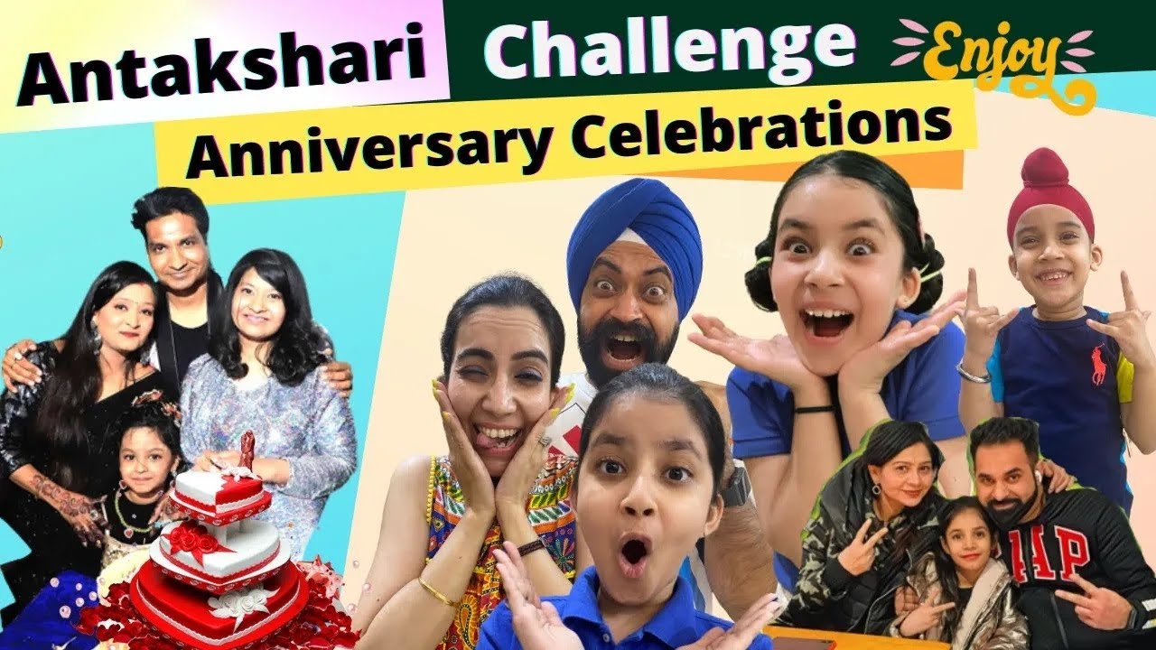 Antakshari Challenge - Anniversary Celebrations | RS 1313 VLOGS ...