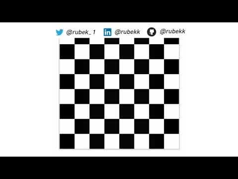 Create a CHESS BOARD in 2 minutes using JavaScript - YouTube