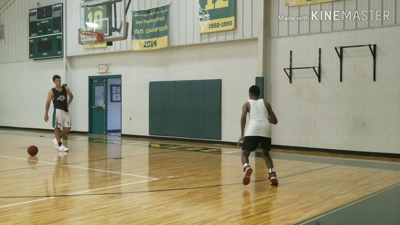 20' Jordan Yarrell putting in work college basketball player Micheal ...