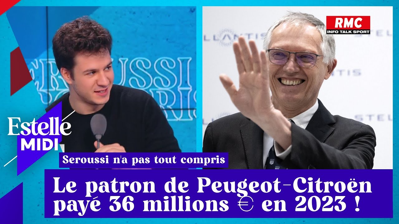 Vincent Seroussi : Le patron de Peugeot-Citroën payé 36 millions d ...