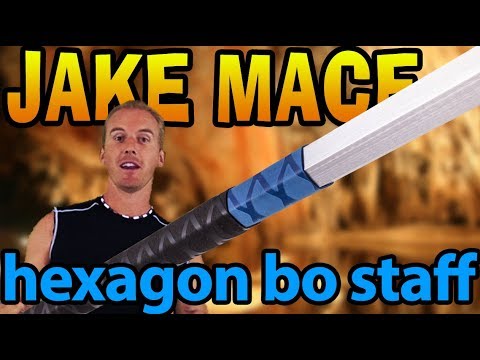Jake Mace Tests Out the Solid Metal Bo Staff - YouTube