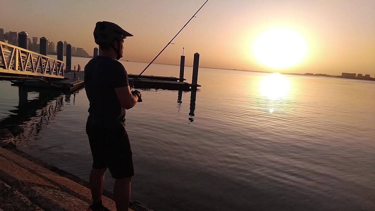 #fishing#exercise || jigging & casting #beautifulsunrise - YouTube