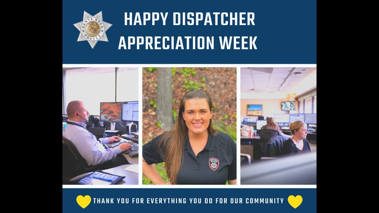 Dispatcher Appreciation Week 2021 - YouTube