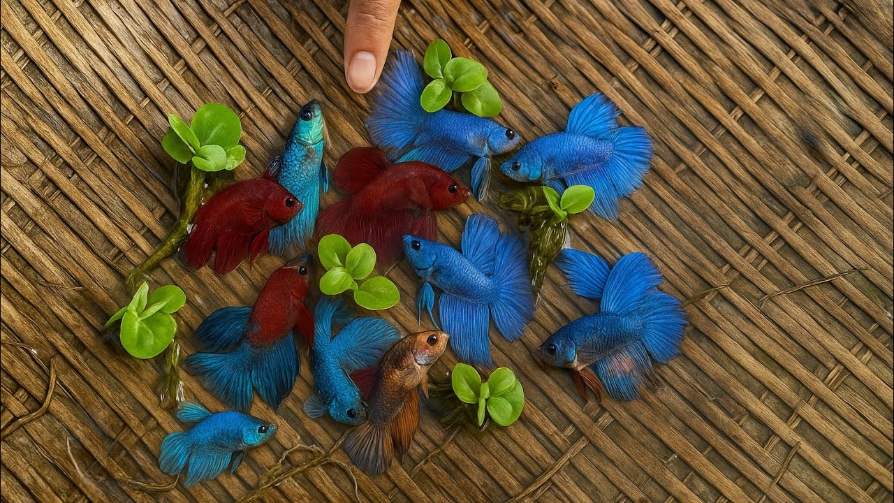Catching Beautiful Wild Betta Fish in Natural Betta Place we all ...