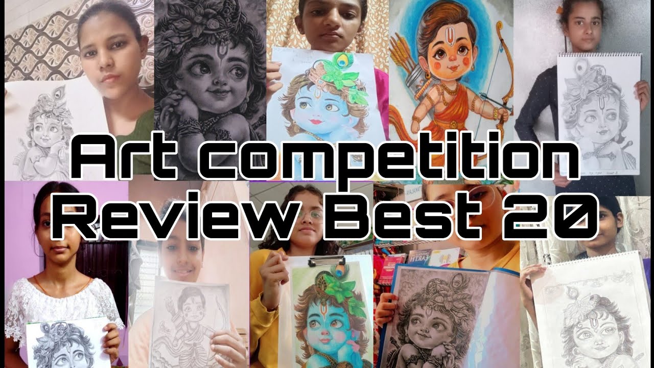 Art competition Review / Best 20 Drawing Art Works /# ...