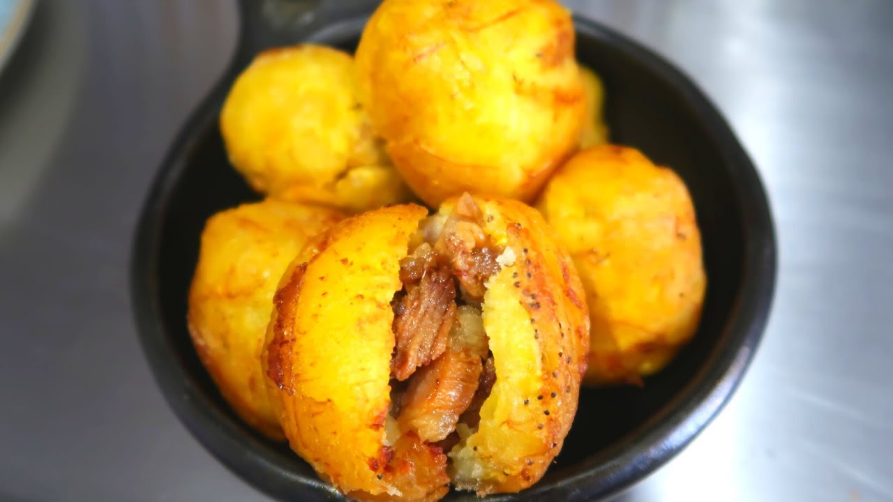 Receta de Marranitas | Plátano con Chicharrón al Estilo Tradicional ...