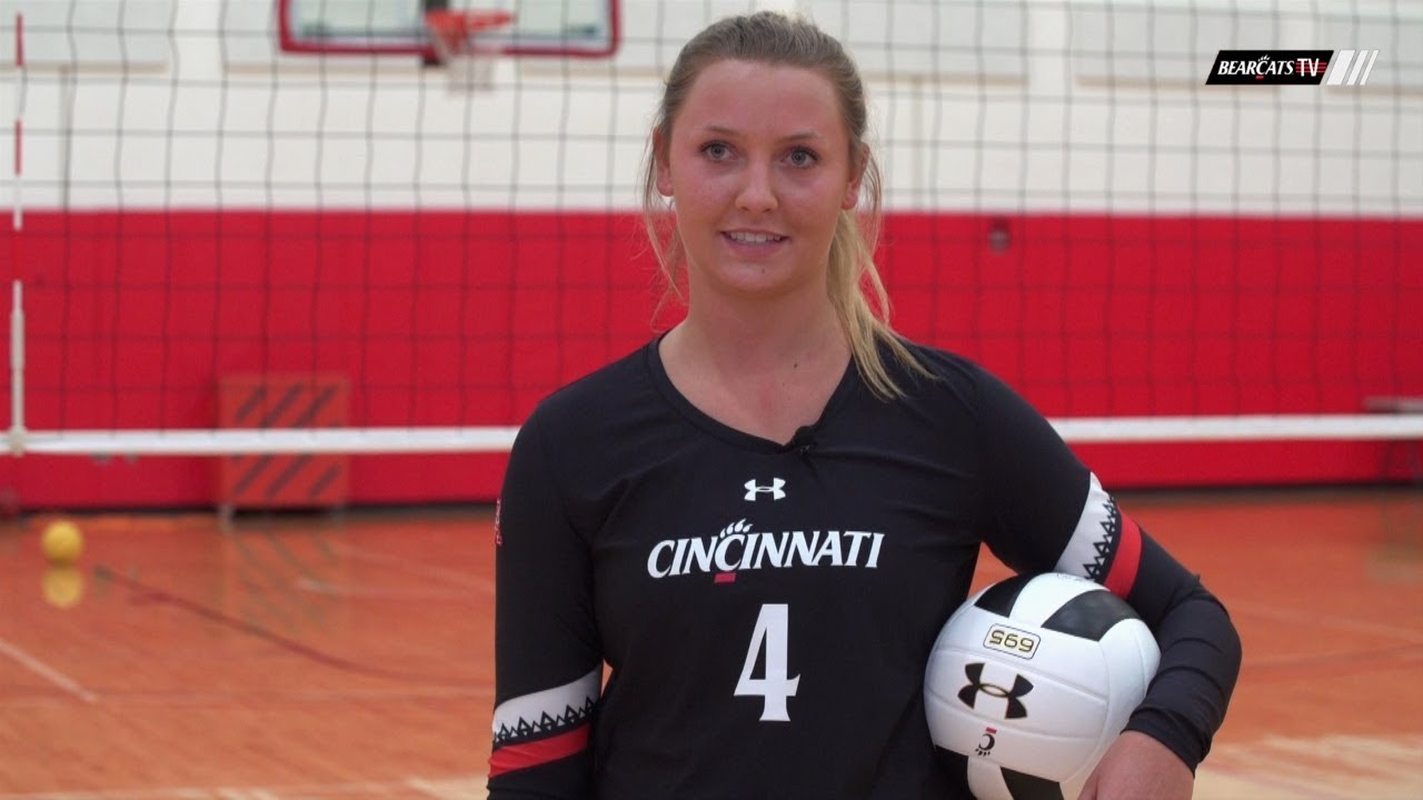 Cincinnati Volleyball: Get to Know Sabrina Wolf - YouTube