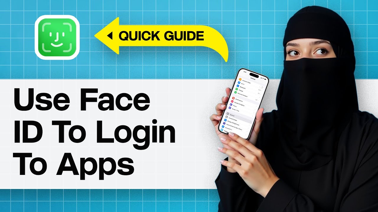 How To Use Face ID To Login To Apps | Enable Face ID for App ...