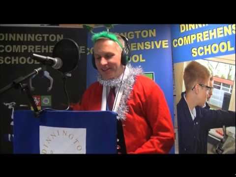 Dinnington Comprehensive School 's first Christmas song - YouTube