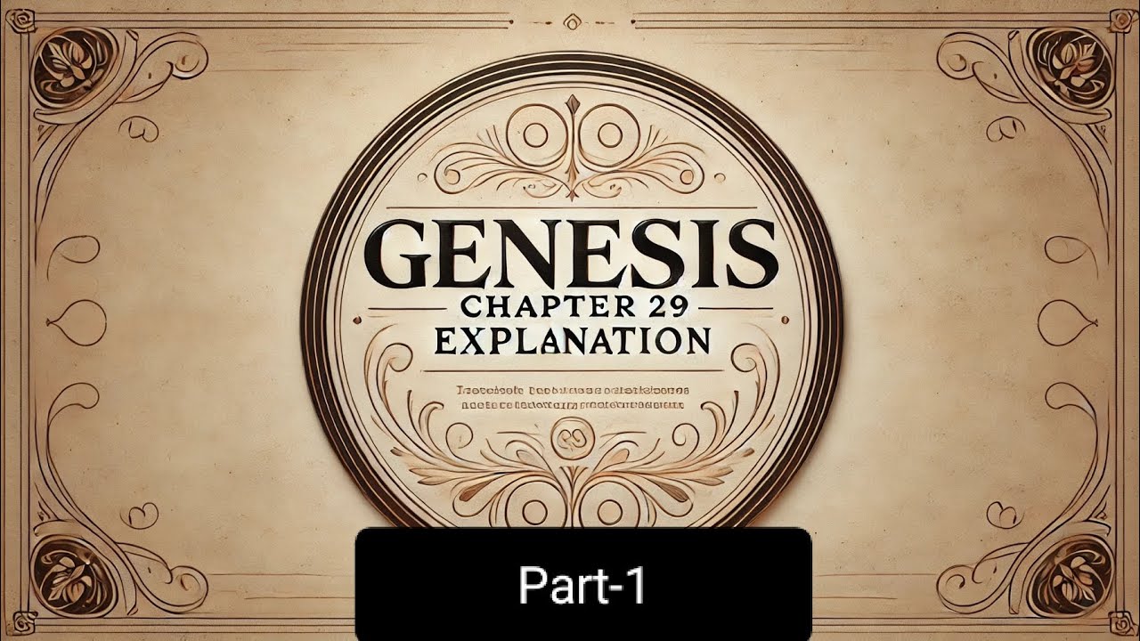 Genesis chapter 29 Explanation Part-1 | Word of God shared by Sis ...