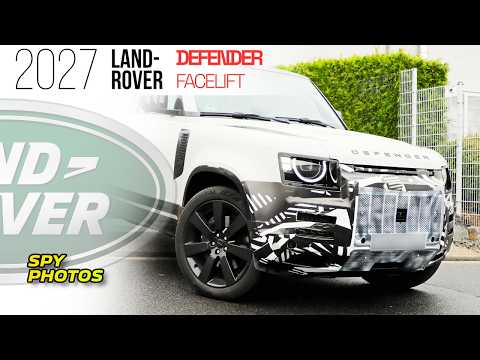 SPY PHOTOS: 2027 Land Rover Defender facelift