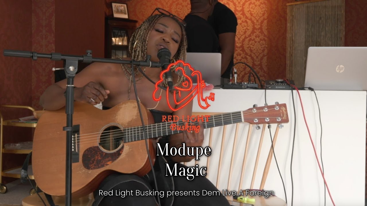Soulful Singer Modupe Performs Original Song 'Magic' Live in London ...