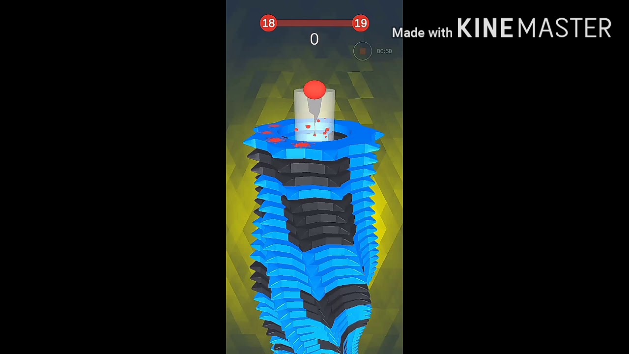 Gameplay of stack ball 2 - YouTube