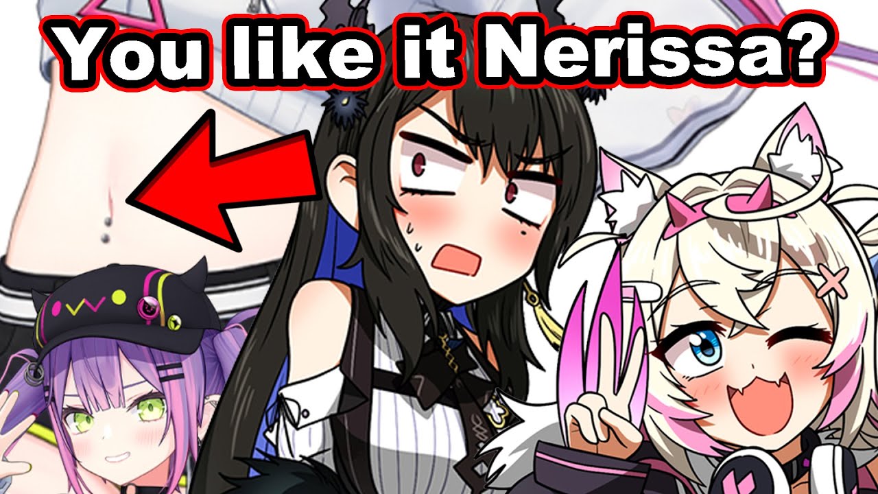 Mococo ask Nerissa, if she likes: When Moco-chan Has Belly Button ...