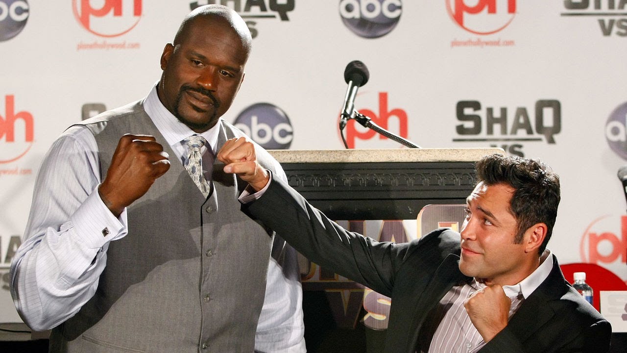 Shaq Was Boxing BOXERS - YouTube