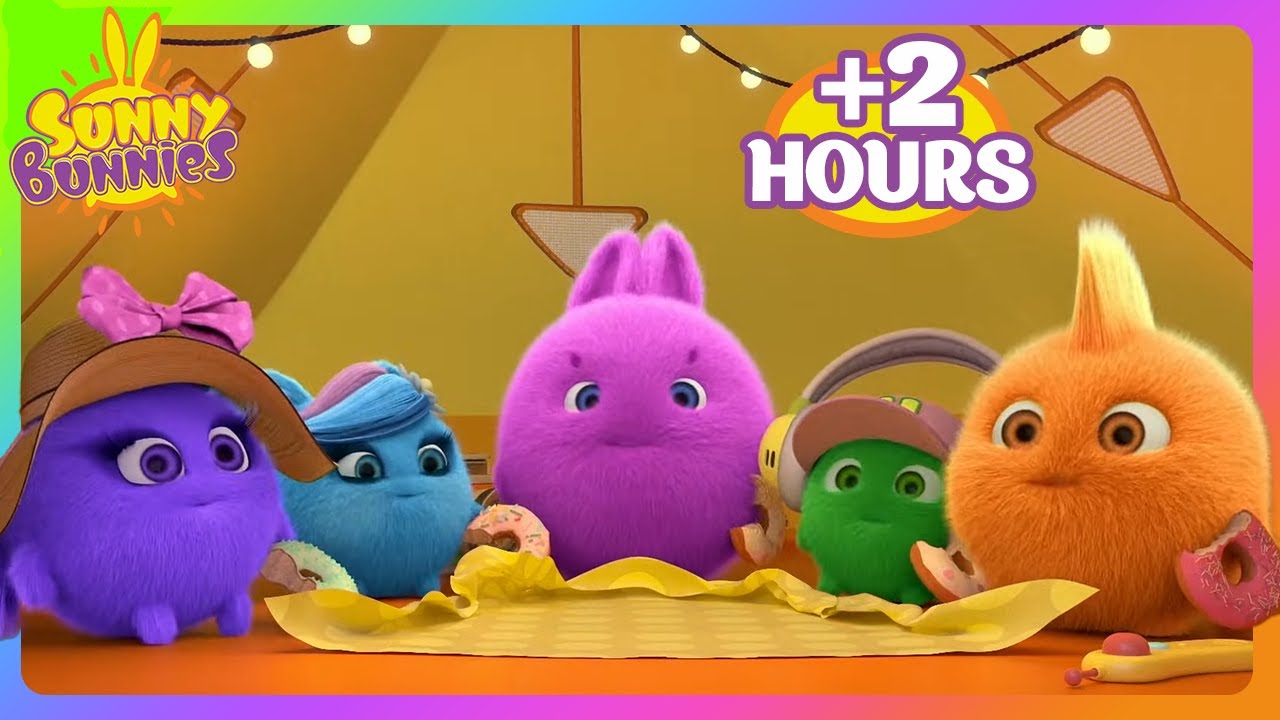 Turbo takes charge when the Sunny Bunnies go camping | Over 2 hours of ...