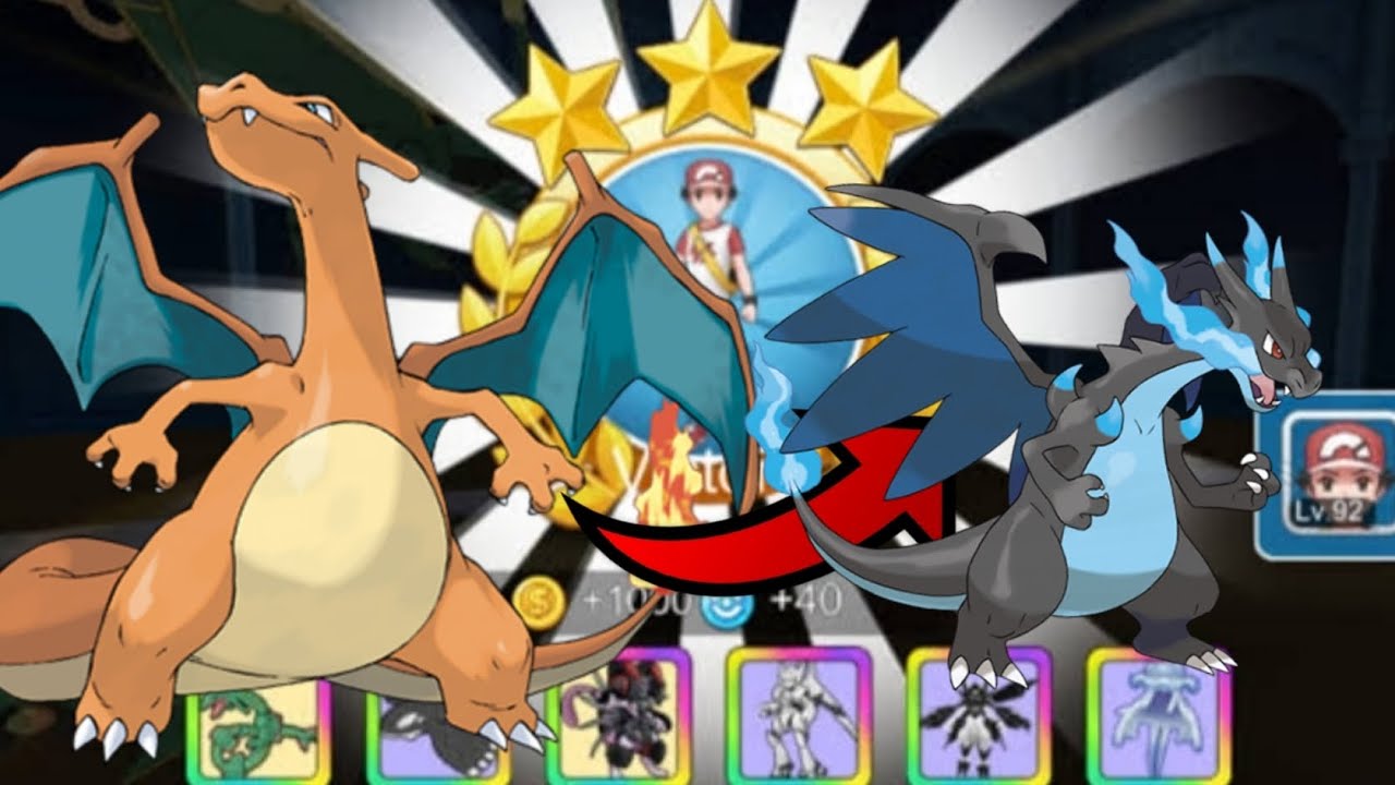pokemon charizard evolve into mega charizard ️ ️ - YouTube