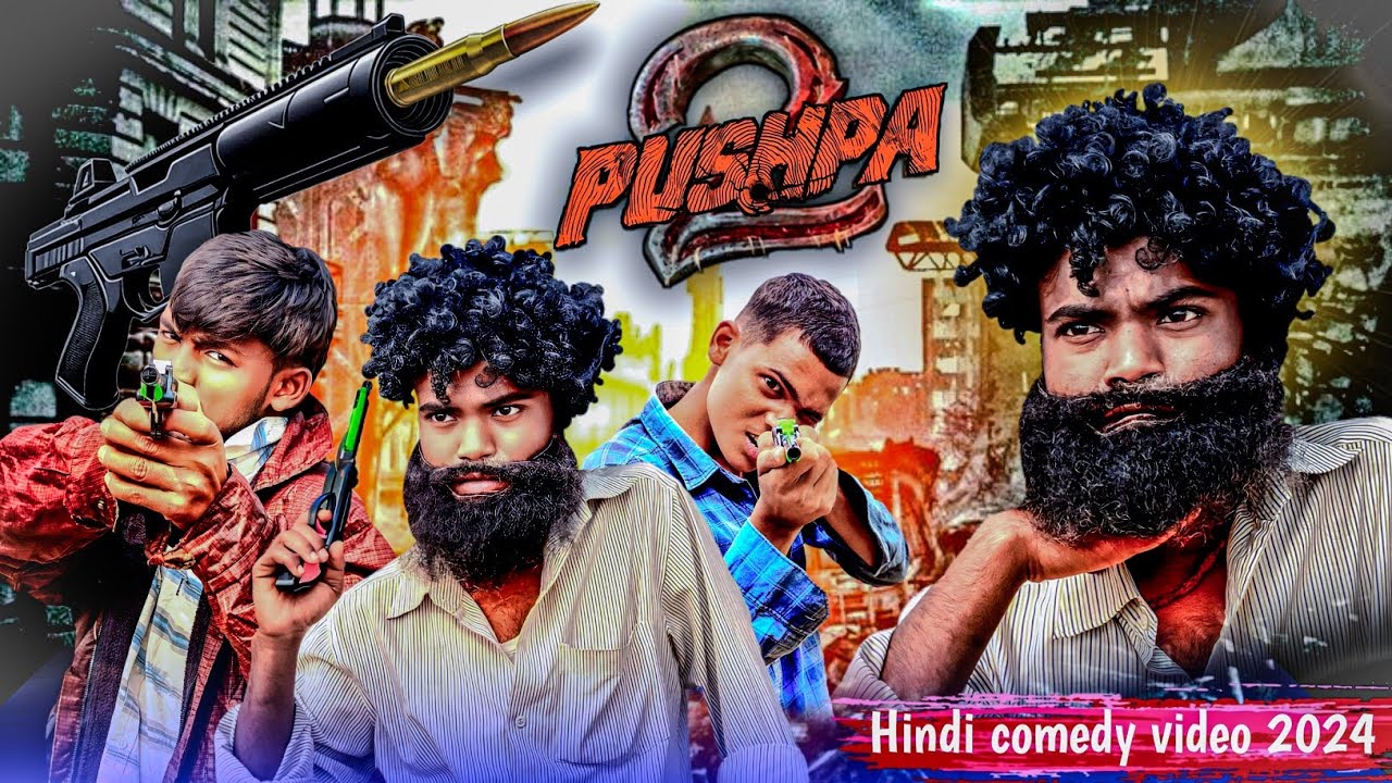 पुष्पा।2 ( PUSHPA 2 The Rule ) Comedy video by #sanjeevsk1m #alluarjun ...