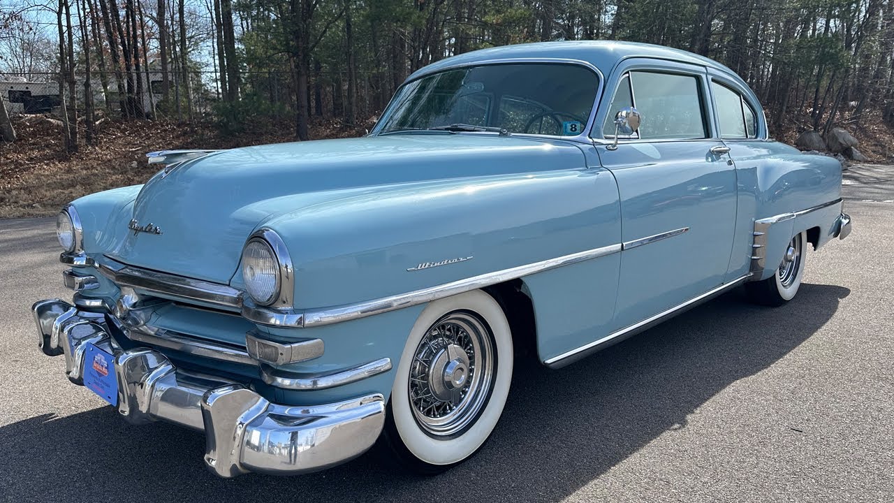 1953 Chrysler Windsor - YouTube