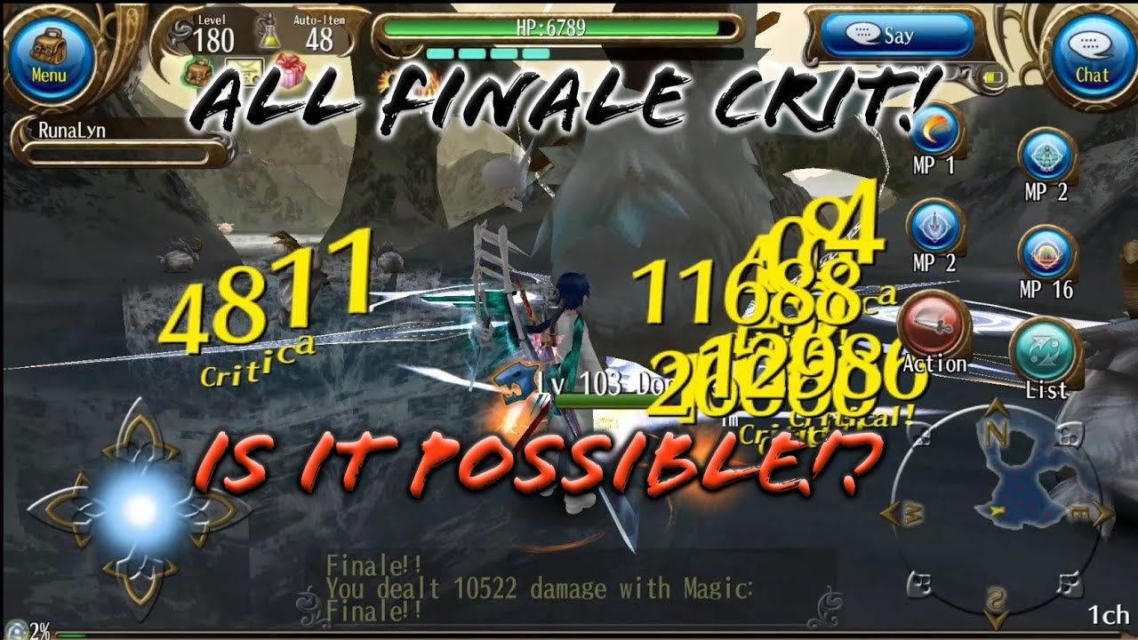 Chronos Drive Mp Regen and Lv4 Battle Skill Explanation! Finale can ...