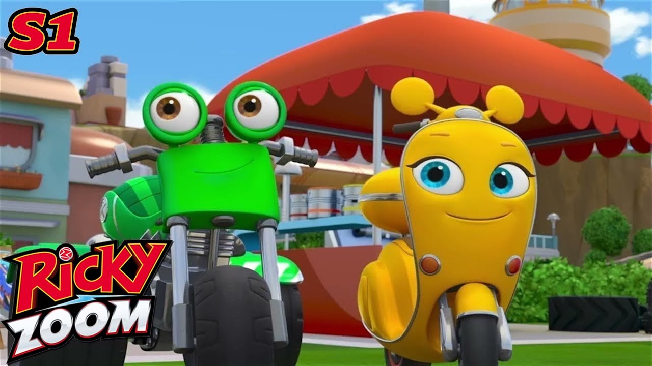 Ricky Zoom | Ricky's Litter Roundup | Cartoon for Kids - YouTube