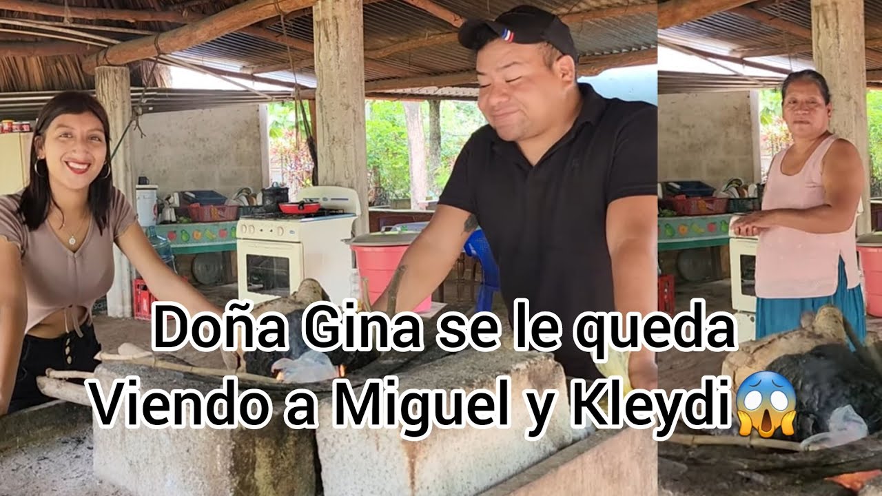 Doña Gina sele queda viendo extraño a Miguel y Kleydi ¡Será que esta pasando algo entre ellos ...