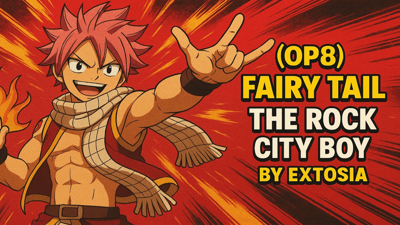 🎤🌆 FAIRY TAIL – THE ROCK CITY BOY 🇫🇷 | Opening 8 Cover FR ÉPIQUE - YouTube