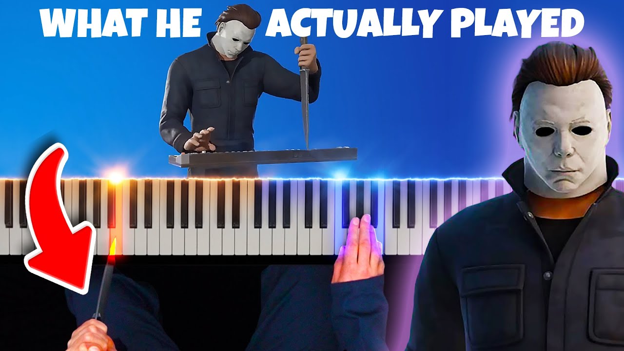Pianos are Never Animated Correctly... (Fortnite Michael Myers Theme ...