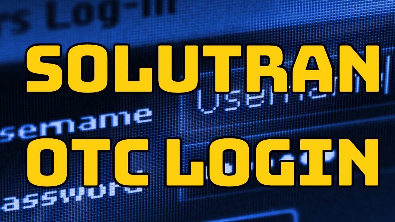 Solutran OTC Login: Catalog, Benefits, Card, Products ⏬👇 - YouTube