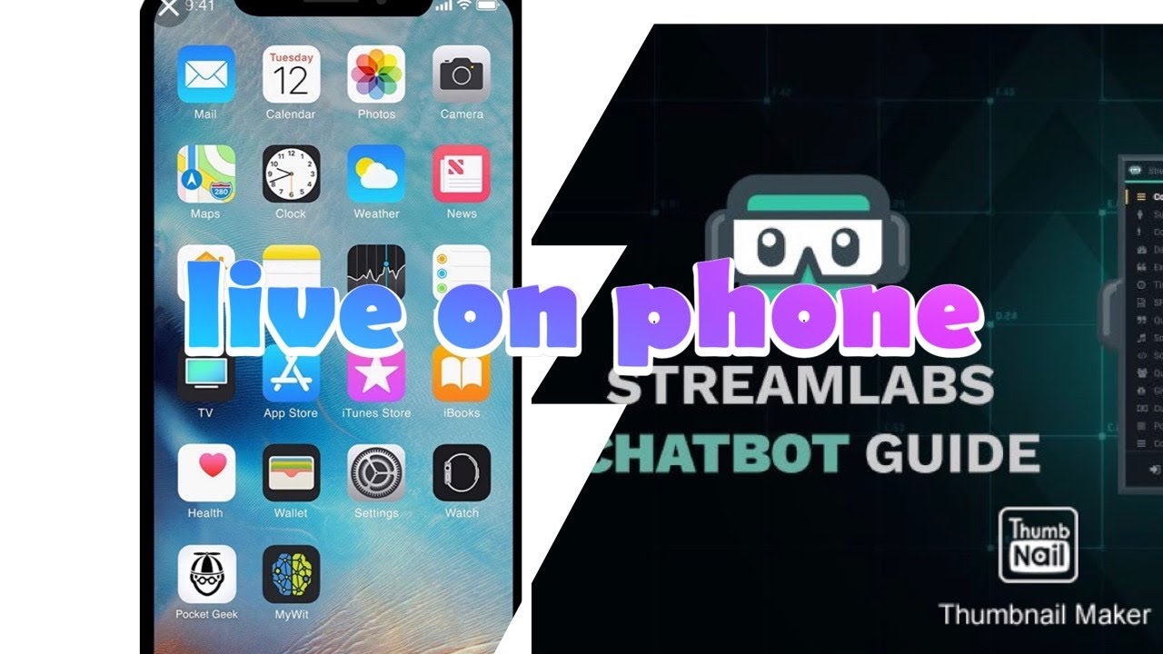 How to go live screen record - YouTube