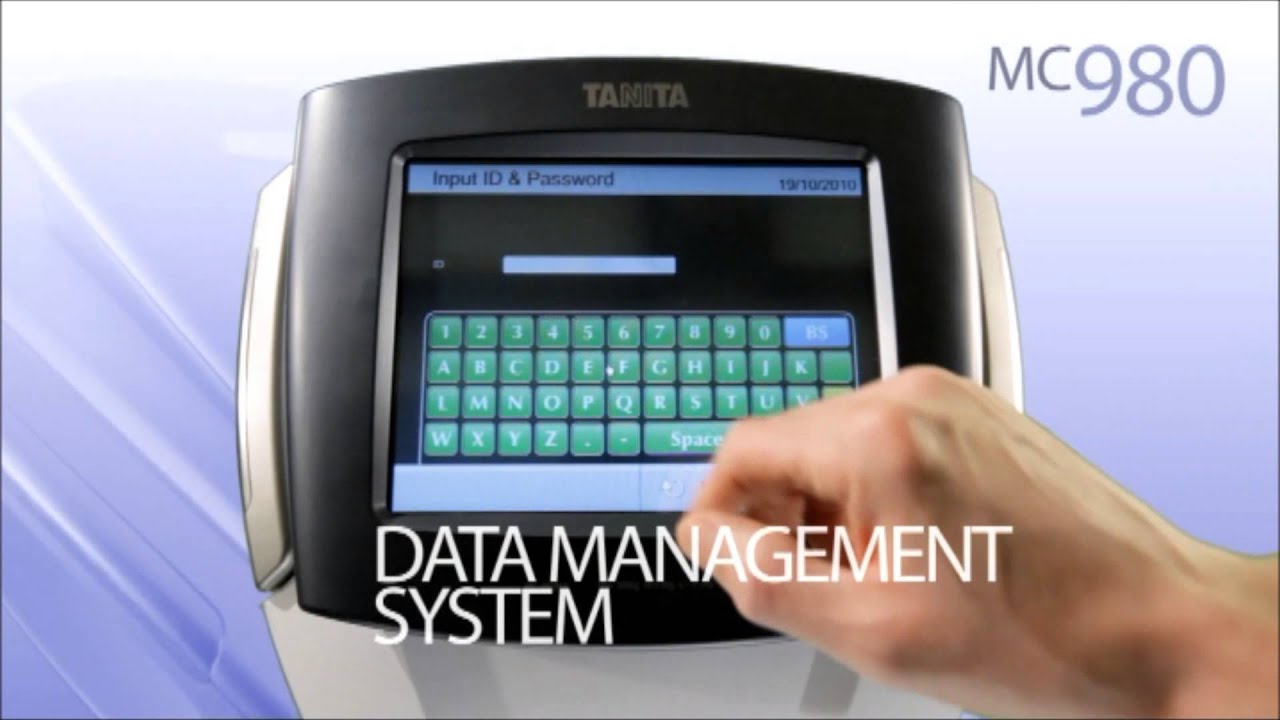 Tanita MC980 Multi-Frequency Segmental Body Composition Monitor - YouTube