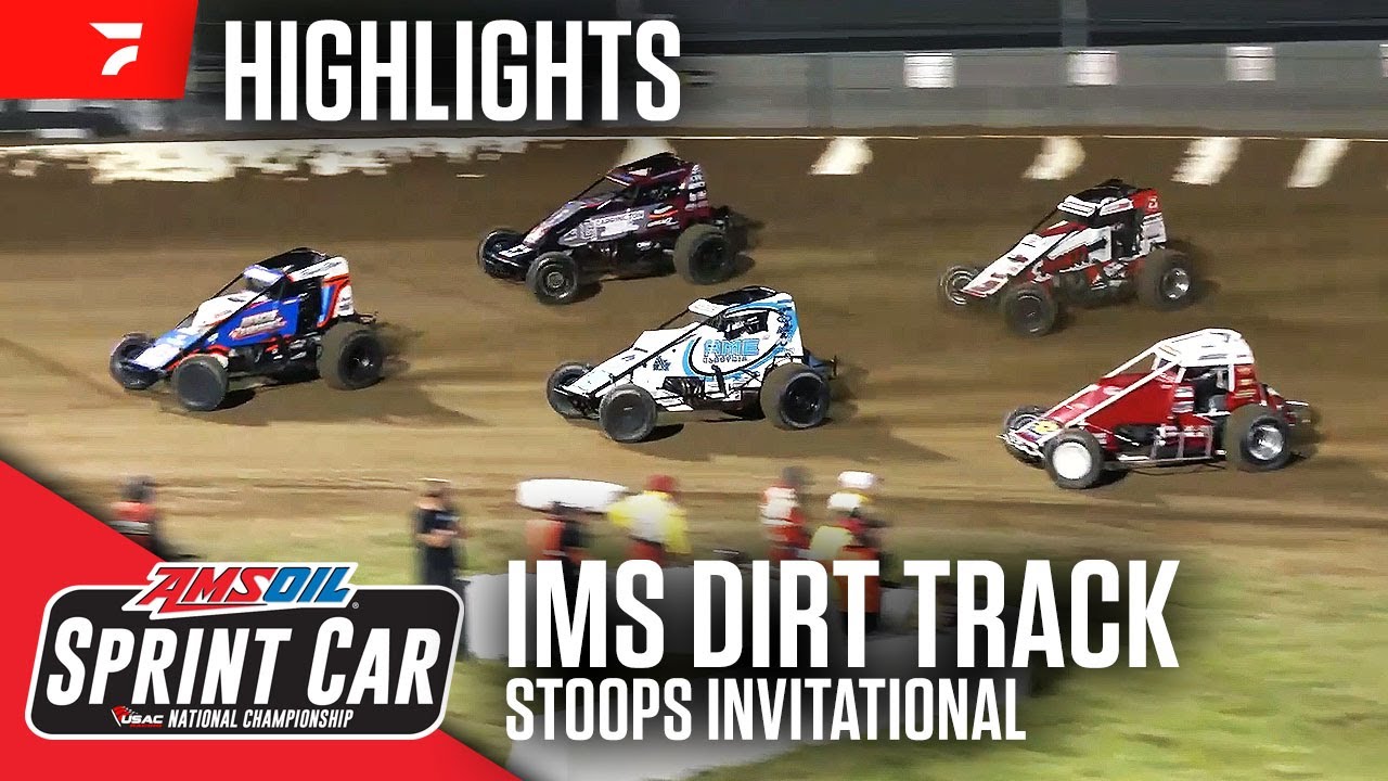 First Ever Sprint Car Race At IMS | USAC Stoops Invitational at IMS ...