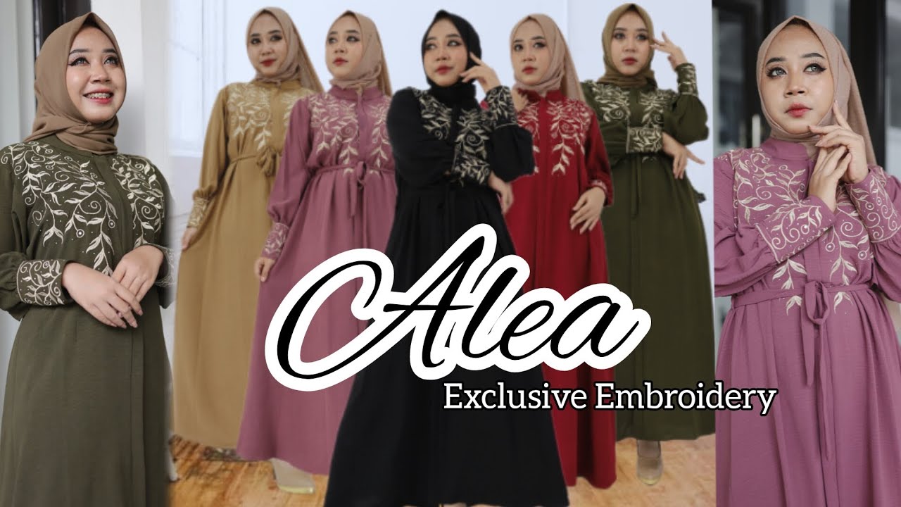 Alea Dress Luxury Exclusive Embroidery by LaFayet#muslimah #fashion # ...