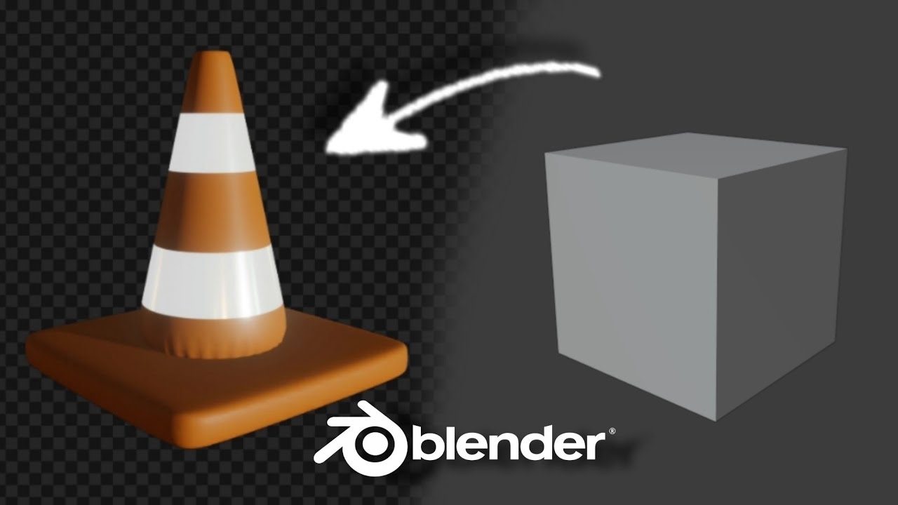 How To Make A Cone In blender - YouTube