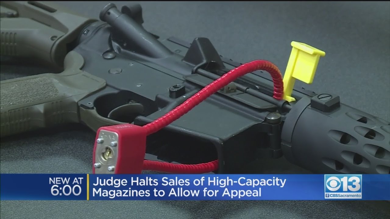 Judge Again Halts High-Capacity Ammunition Magazine Sales In California ...