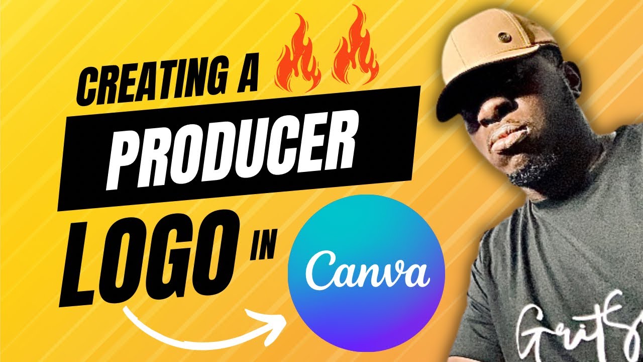 Making a Producer Logo in Canva for Free - YouTube