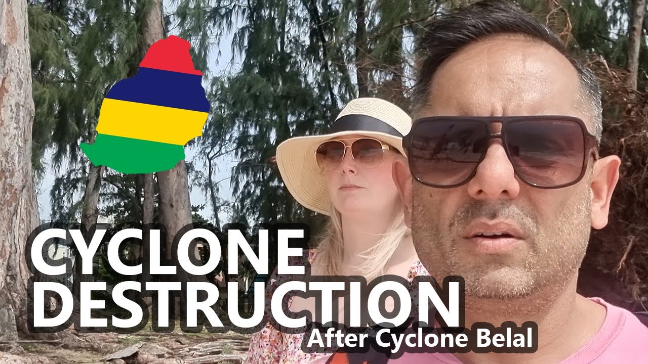 🇲🇺 What was the damage caused by Cyclone Belal? Flic en Flac, Mauritius ...