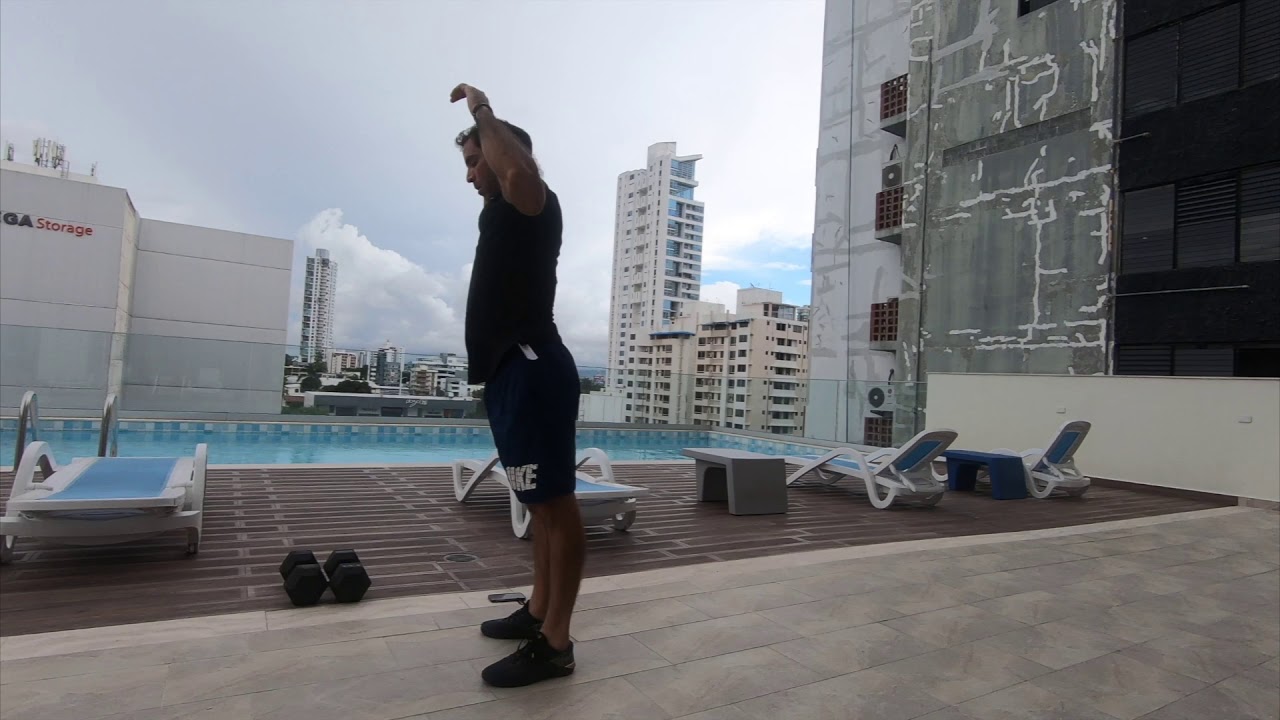 Burpee double push up - YouTube