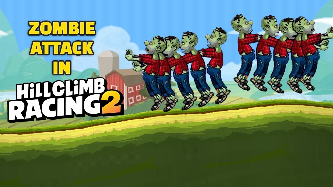 Zombie Game Hill Climb Racing 2 - YouTube