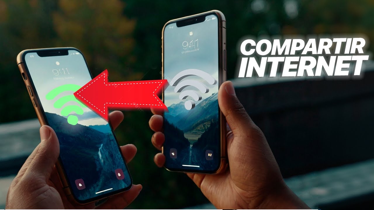 Como COMPARTIR INTERNET en iPhone - YouTube