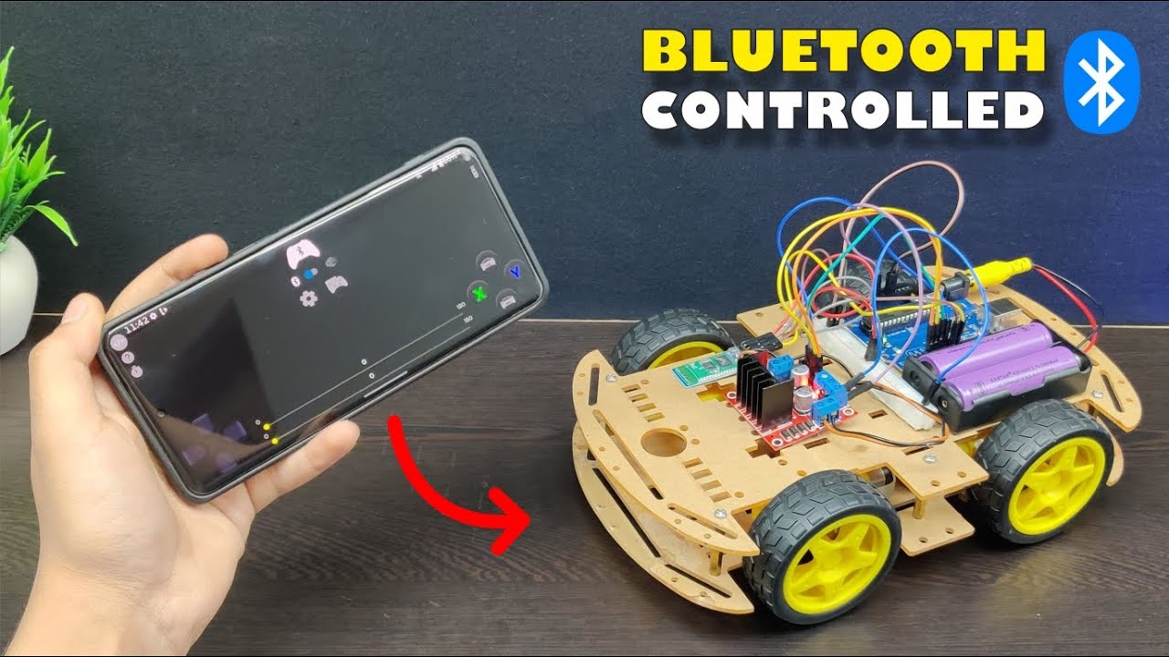 Bluetooth Control Car || Arduino RC Car || Obstacle Avoiding Robot Car ...