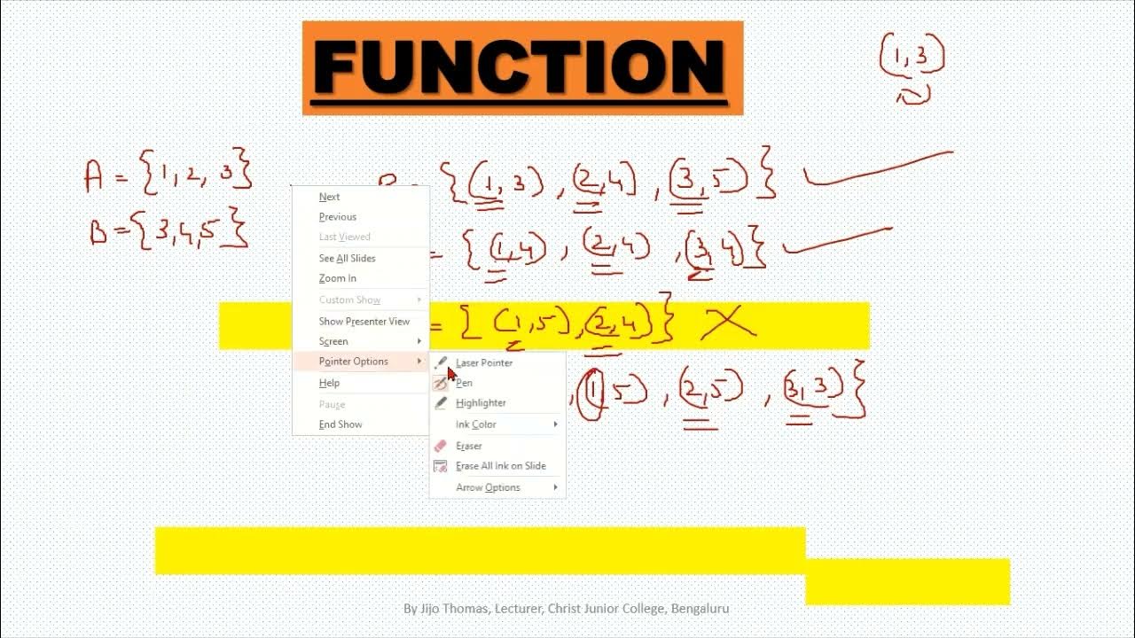 Math with JJ - Introduction to Functions - Grade 12 - YouTube