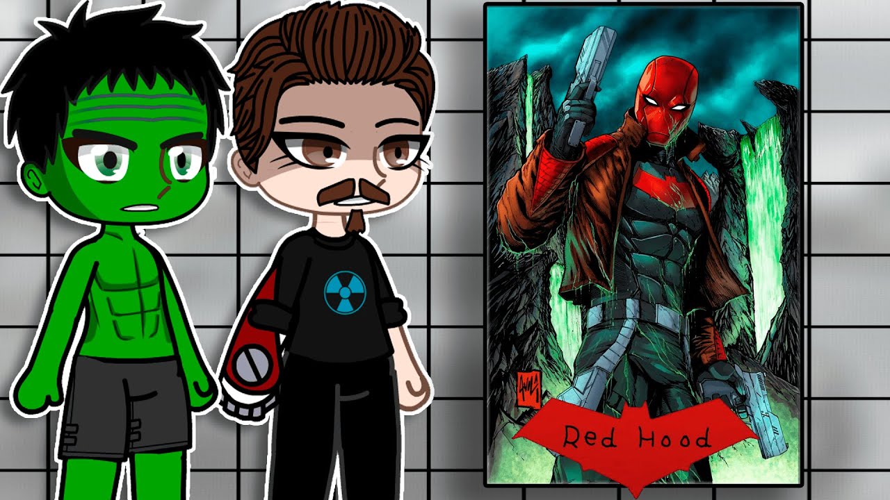 MCU Avengers React to Red hood 🇧🇷🇺🇸 || Gacha React - YouTube