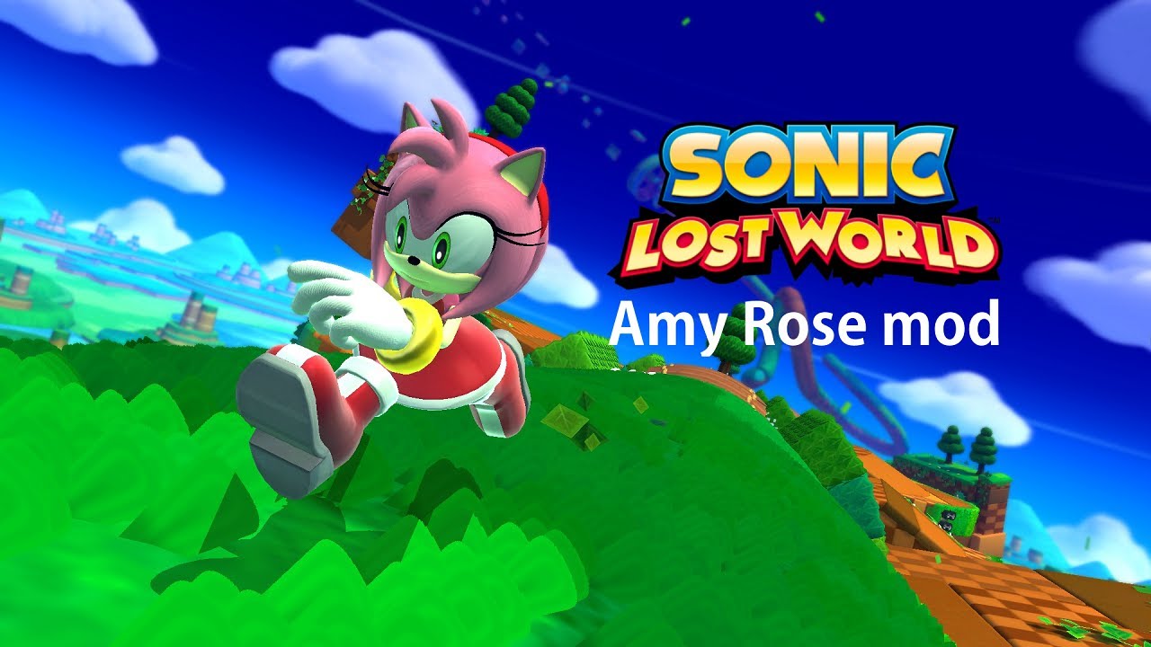 Amy in Sonic Lost World mod DOWNLOAD - YouTube